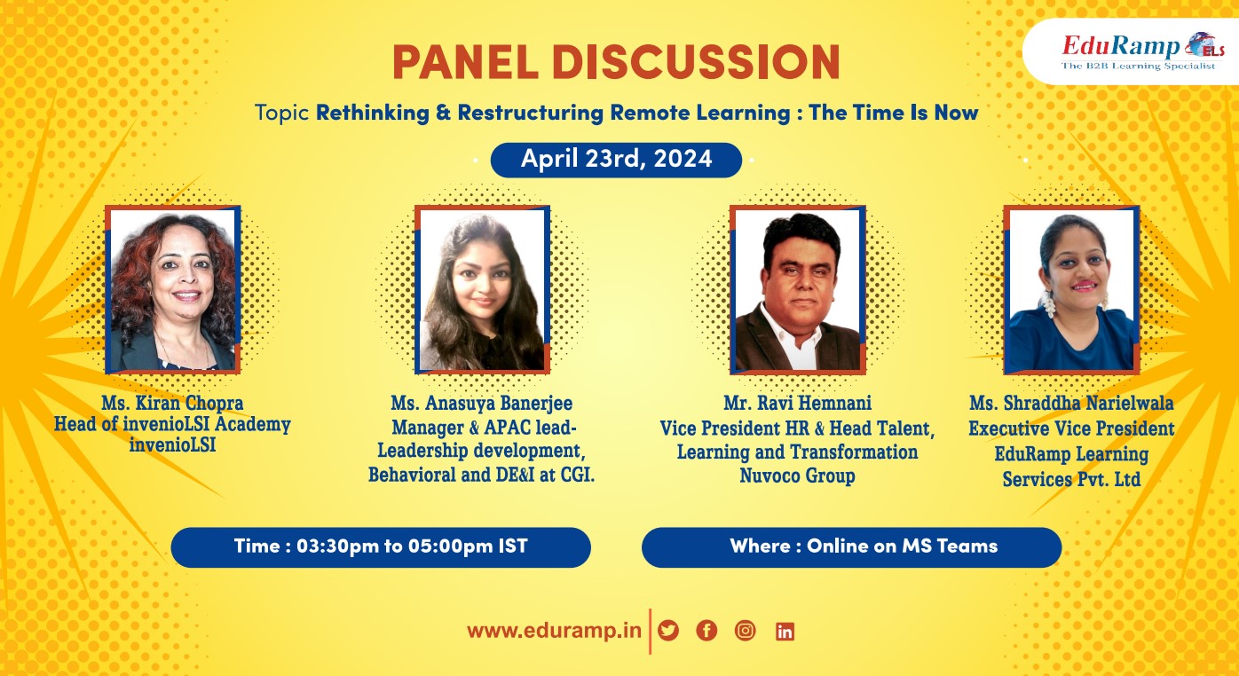 "Rethinking and Restructuring Remote Learning: The Time is Now."